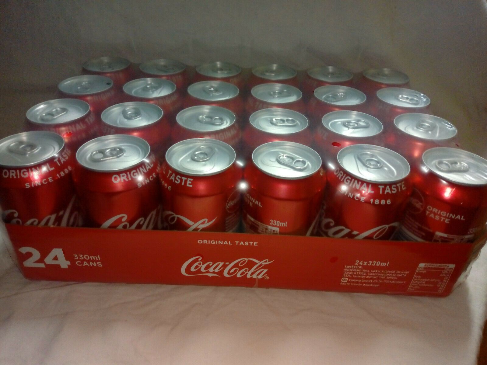 Buy Coca Cola Classic Coke Can 330ml X 24 from Torpgard Malsen, Denmark ...