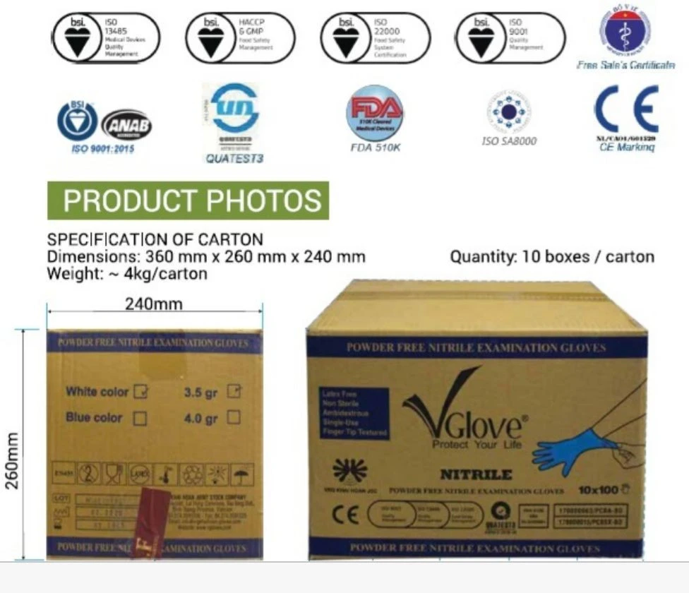 Buy Millions Of Nitrile Vgloves *100% Cod Backed By Lc, No Escrow from ...