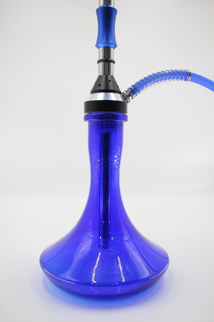 Buy 2021 Blue Color Aluminium Alloy Shisha Hookah from Global Routes ...