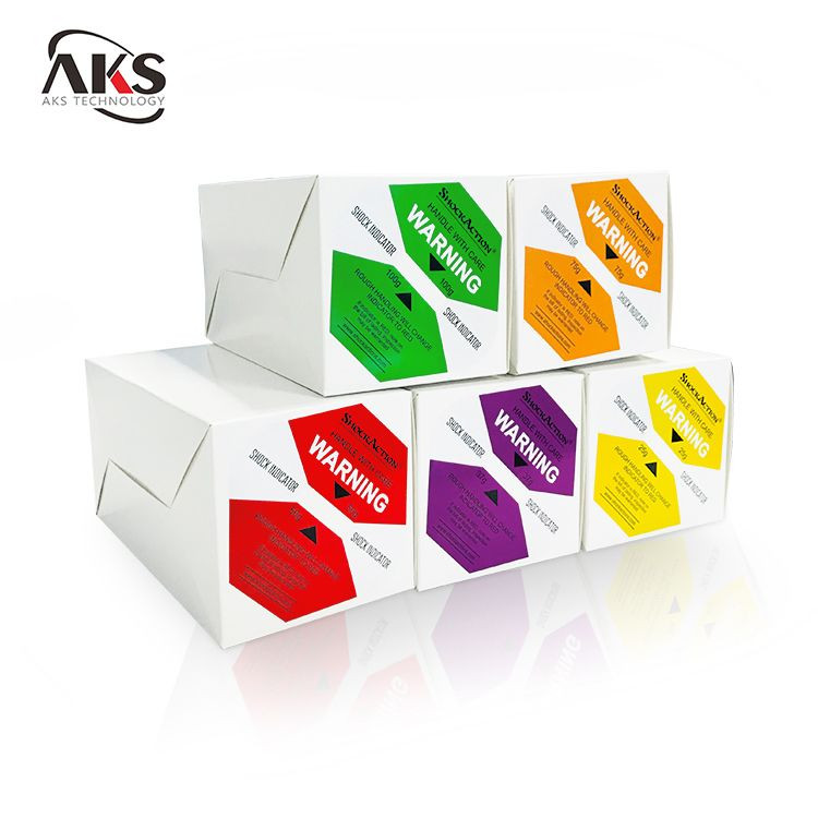 Buy Shockaction Impact Indicator Label Shock Indicator Sticker 25g-100g ...