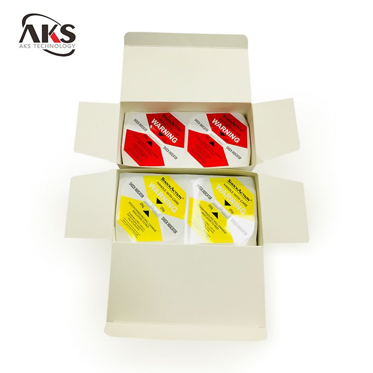 Buy Shockaction Impact Indicator Label Shock Indicator Sticker 25g-100g ...