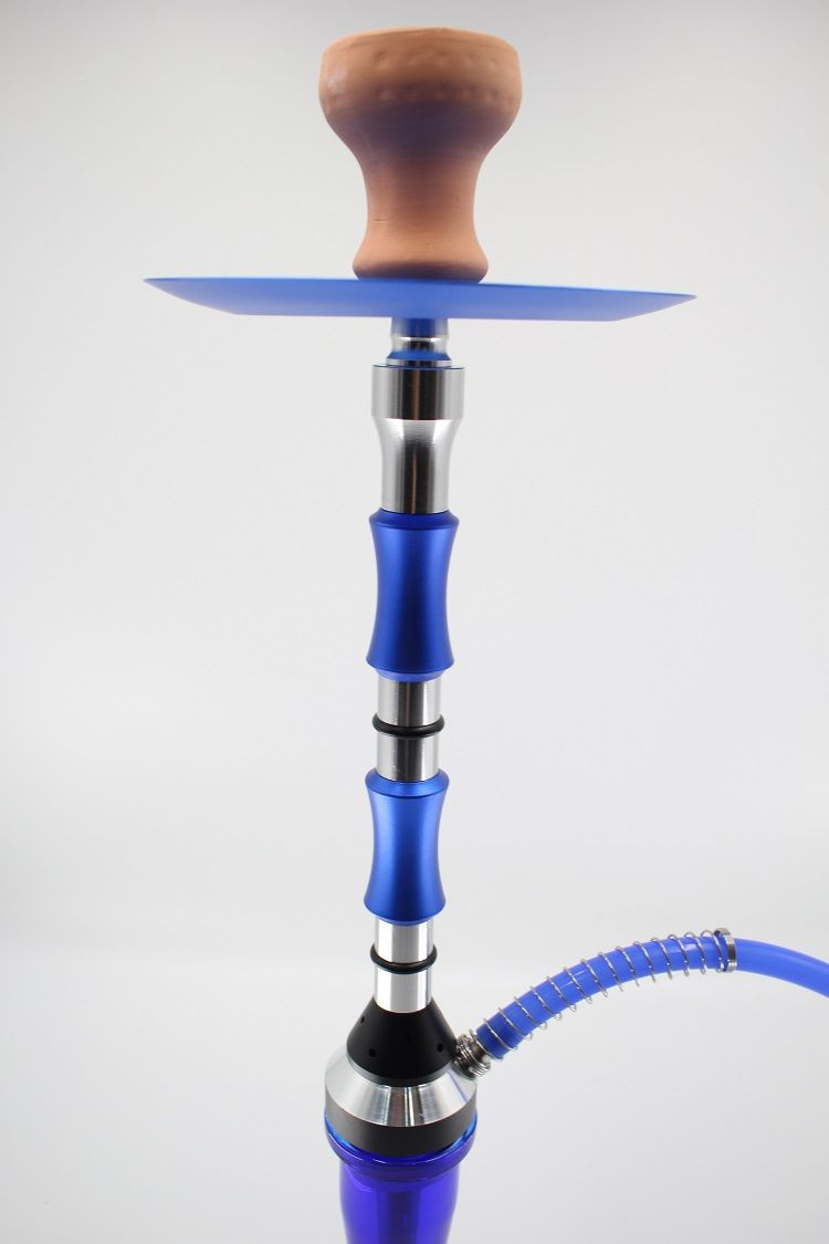 Buy 2021 Blue Color Aluminium Alloy Shisha Hookah from Global Routes ...