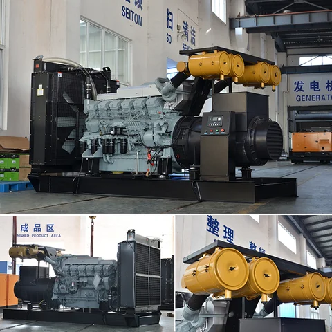 Buy 1000kva To 2000kva Heavy Duty Diesel Generator 1mva Power Capacity ...