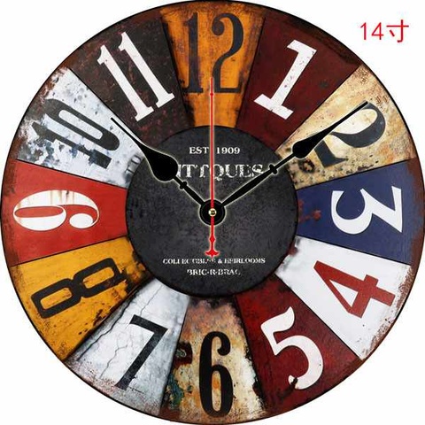 Buy 12 Inch Cheap Price Quartz Analog Frameless Wooden Clock from ...
