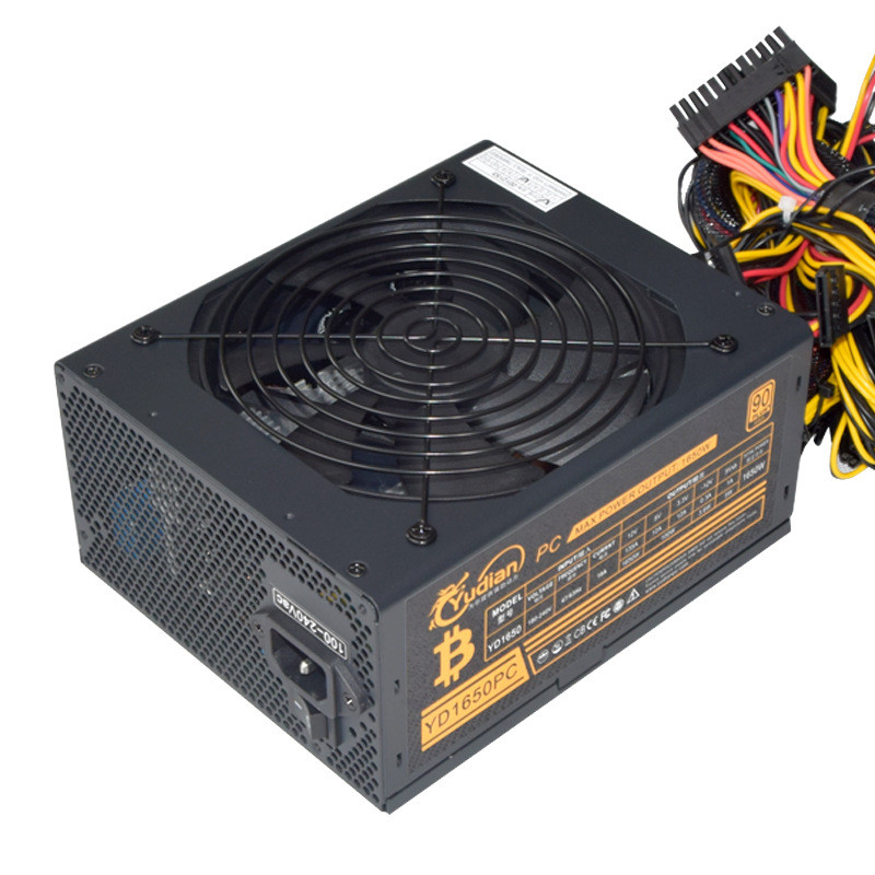 Buy 1650w Pc Power Supply Mining Psu For Ethereum Bitcoin Antminer ...