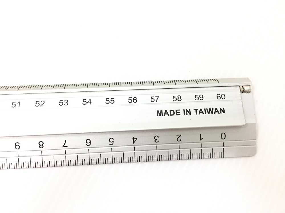 Buy 20 Cm Drafting Aluminium Safety Drawing Scale Ruler from GOLDENWAY ...