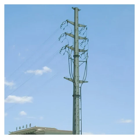 Buy 2024 Most Popular 9m Electric Power Line Pole Hot Dip Galvanized ...