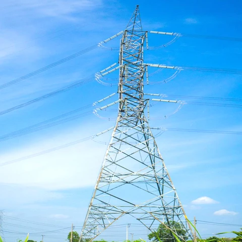 Buy 30m Galvanized Iron Tubular 115kv 138kv 161kv 230kv Voltage ...
