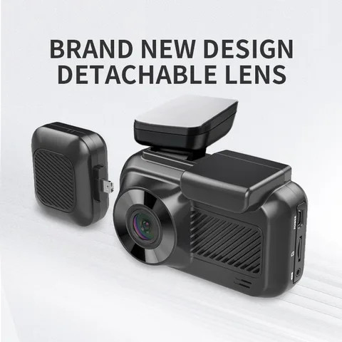 Buy Ad360 Wireless Dual Lens Dash Cam 4k Wifi Gps Night 3 Lens ...