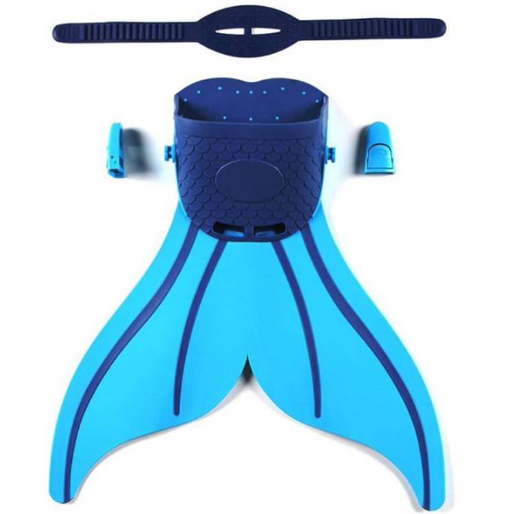 Buy Adult And Childrens Two-legged Single Mermaid Fins Diving Swimming ...