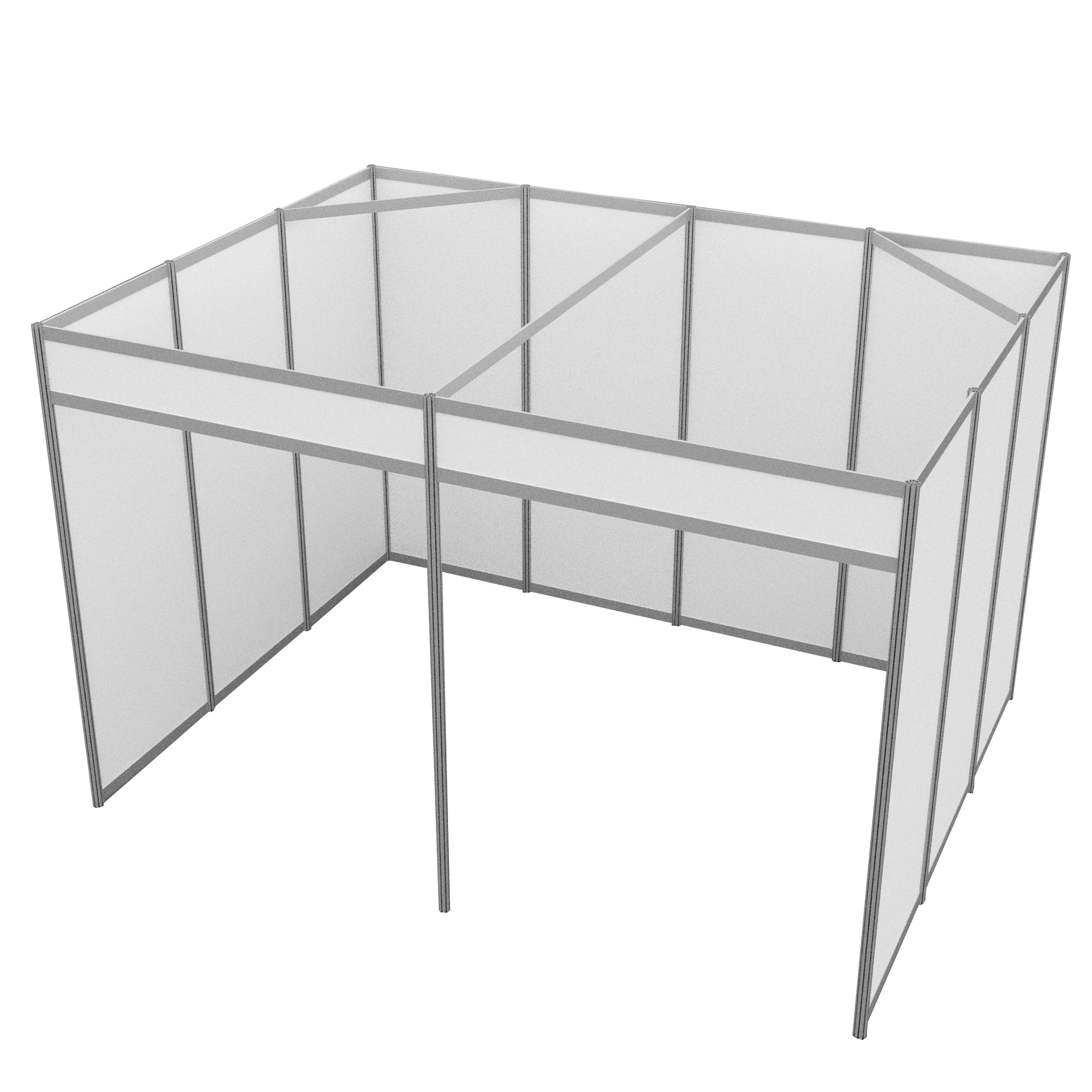 Buy Aluminum Exhibition Booth Aluminum 3x3 Size Aluminum Exhibition ...