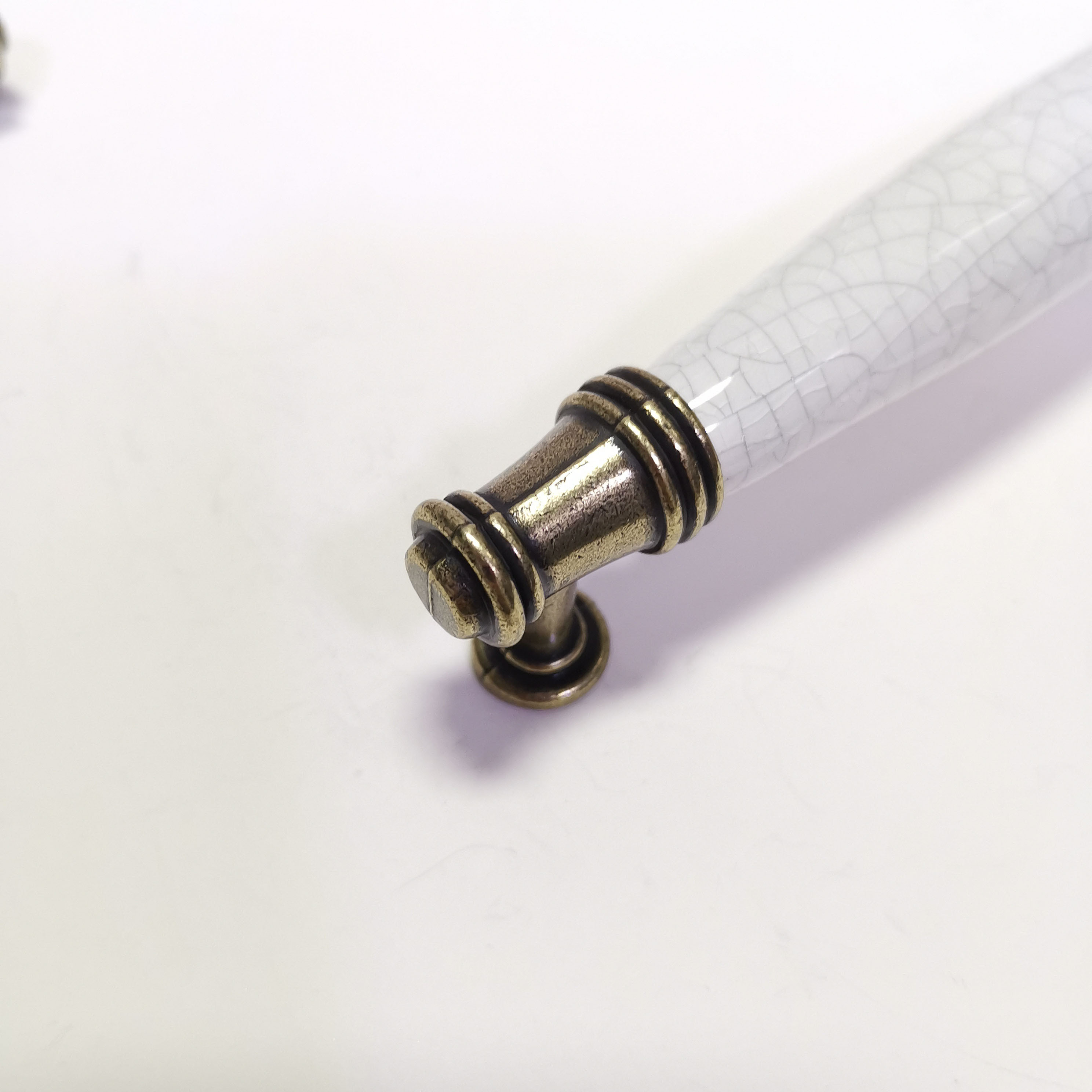 Buy Brown Cracked T-shaped Dressing Table Furniture Pull Wooden Door ...