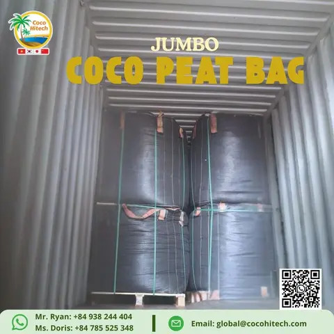 Buy Bulk/ Jumbo Coco Peat Bag 2500l Made In Dailocvina from DAI LOC VINA IMPORT EXPORT TRADING ...