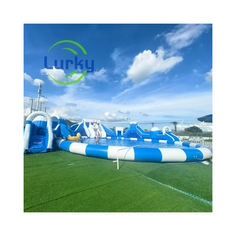 Buy Commercial Adult Slip N Pool Slide Clearance Giant Inflatable Water ...