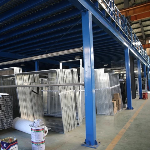 Buy Commercial Warehouse Storage Platform Electrostatic Spray Steel ...