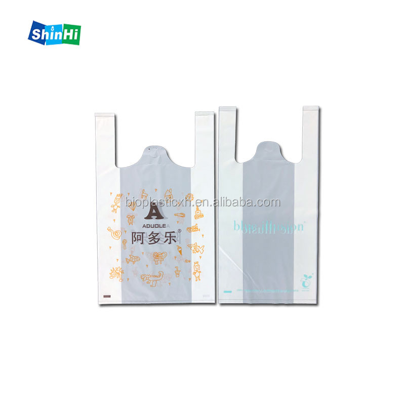 Buy Compostable Bag 100% Biodegradable Corn Starch Eco-friendly ...