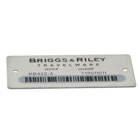 Buy Custom Laser Engraved Serial Tags Metal Barcode Serial Number ...
