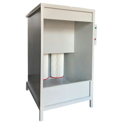 Buy Customized Small Manual Powder Coating Booth Spray Paint Room ...