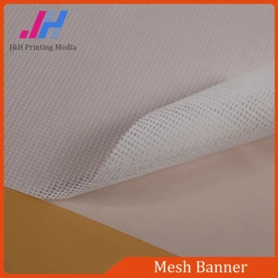 Buy Digitial Printing White Pvc Mesh Flex Banner from Shanghai Janehong ...