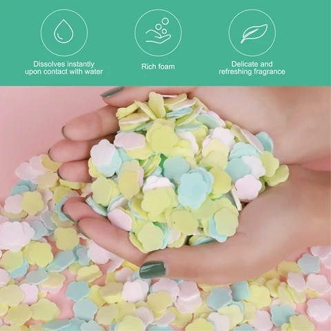 Buy Disposable Portable Travel Hand Washing Paper Soap Sheet Mini Wash ...