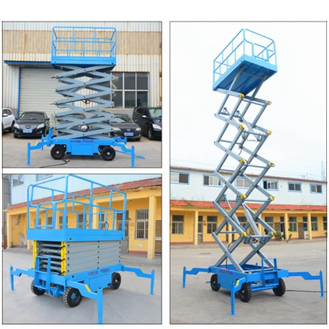 Buy Electric Scissor Shear Fork Lift Mobile Hydraulic Retractable ...