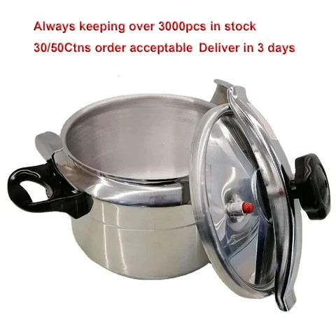 Buy Explosion Proof Bakeliter Handle Pressure Cookers Multiple Safety ...