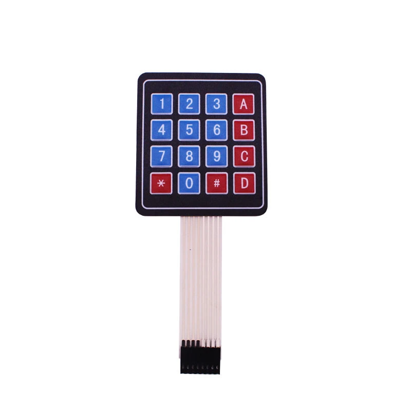 Factory Direct 16 Key Membrane Switch Keypad 4*4 4x4 Matrix Keyboard ...