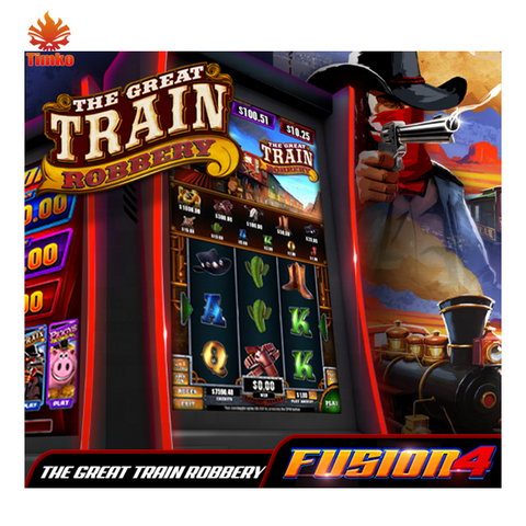 Buy Factory Price Luxury Red Buffalo Fusion 4 Jackpot Skilled Game Slot ...