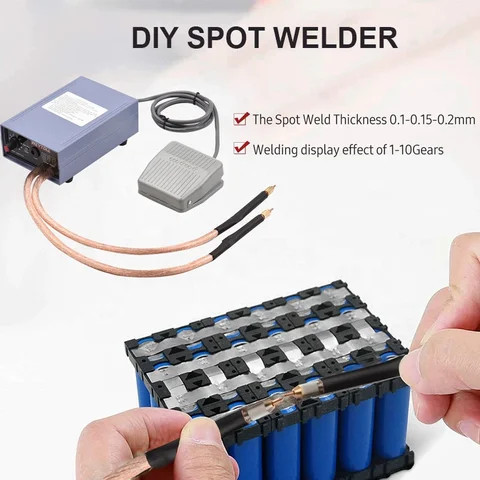 Buy Foot Switch Spot Welder 5000w High Power Mini Spot Welding Machine ...