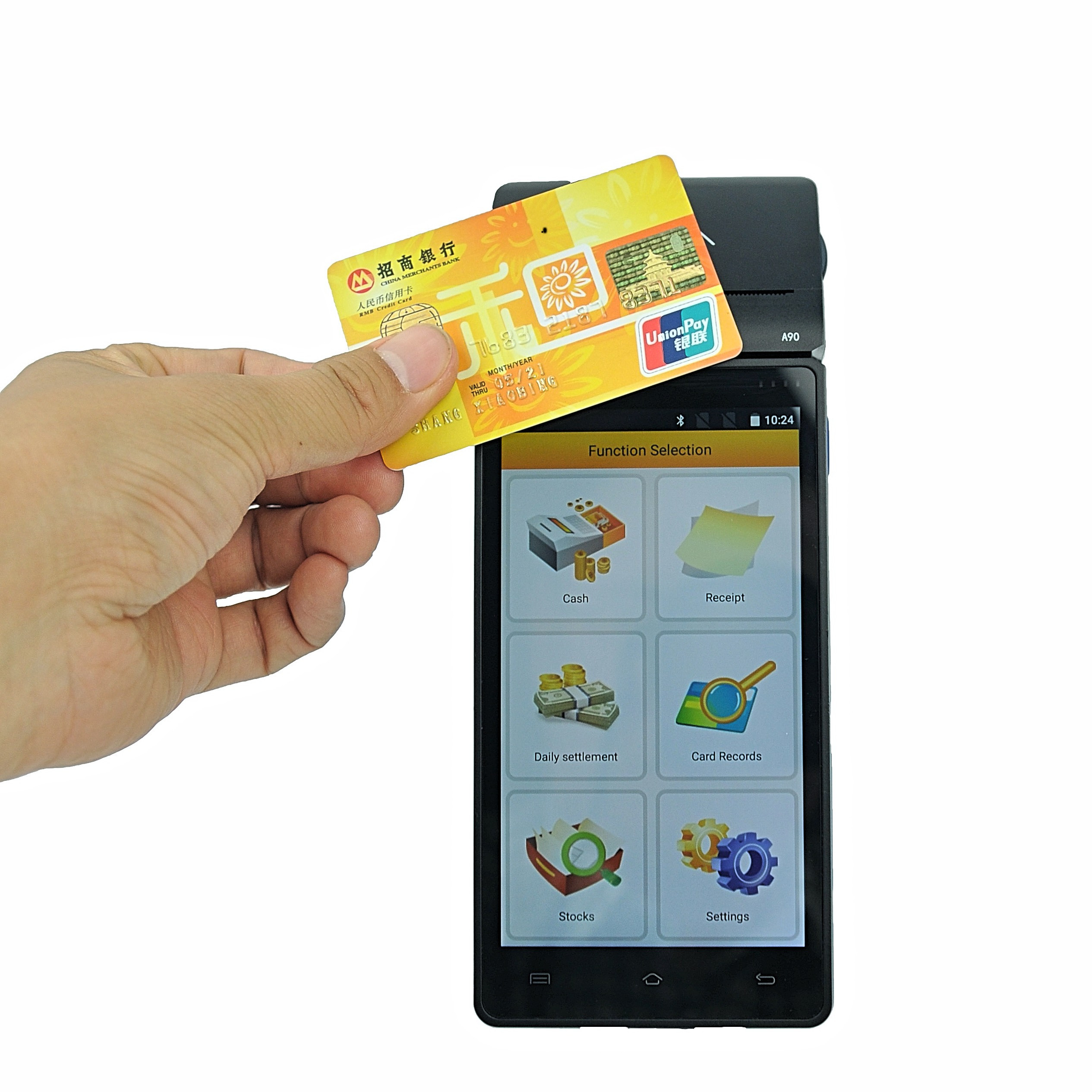 Buy Fully Certified Handheld Wireless Android Pos A90 from Vanstone ...