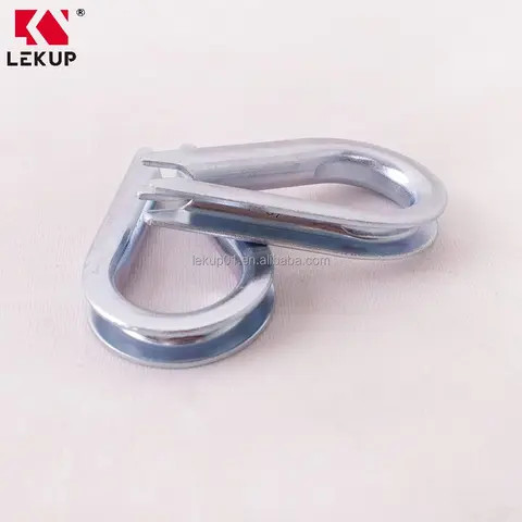 Buy Galvanized Thimble Rigging 1/8" Wire Rope Thimble Carbon Steel ...
