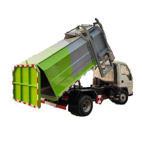 Buy Garbage Truck Electric/diesel Fuel Garbage Transport Truck Side ...