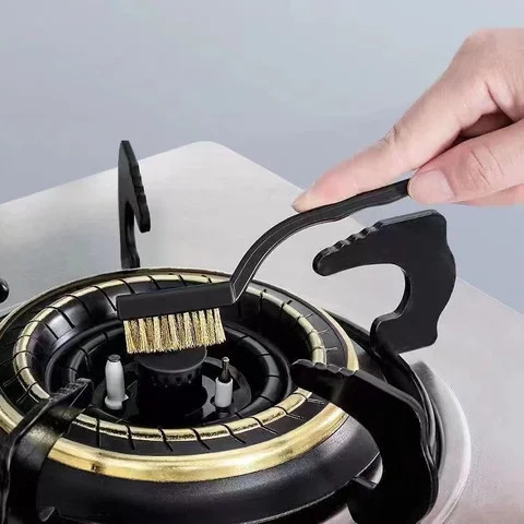 Buy Gas Stove Cleaning Brushes 3 Small Wire Brushes For Kitchen ...