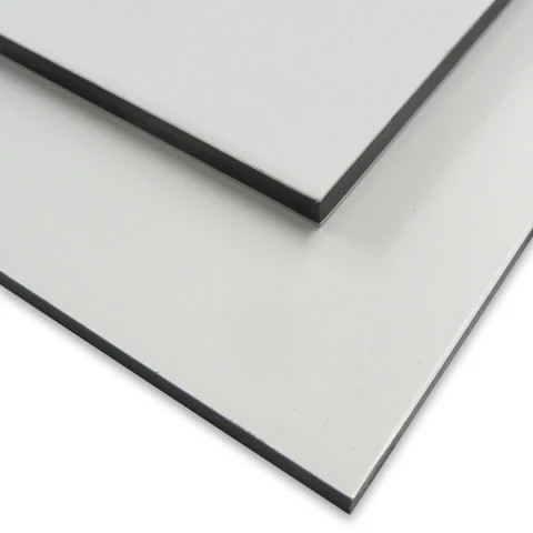 Buy Grey Granite Composite Tile Alucobond 10mm Brushed Wall Cladding ...