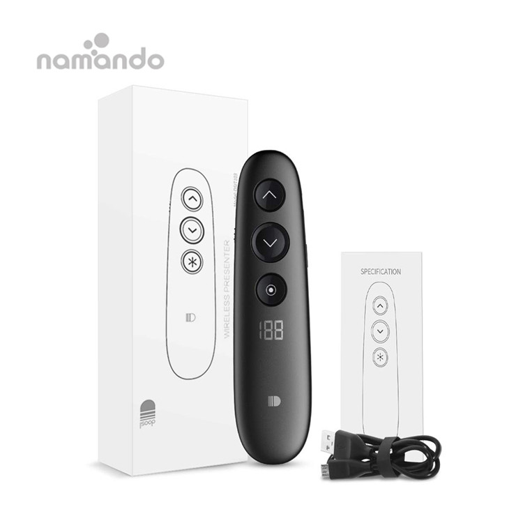 Buy H100 Spotlight Wireless Digital Laser Pointer Presenter With Air ...