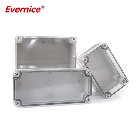 Buy Ip67 Waterproof Transparent Cover Abs Plastic Enclosure Electronics ...
