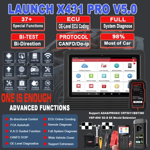 Buy Launch X431 Pro V5.0 Obd2 Full System Intelligent Diagnostic Tool ...