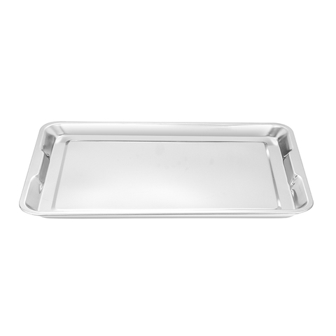 Buy Metal Stainless Steel Food Serving Tray Baking Tray Stainless from ...