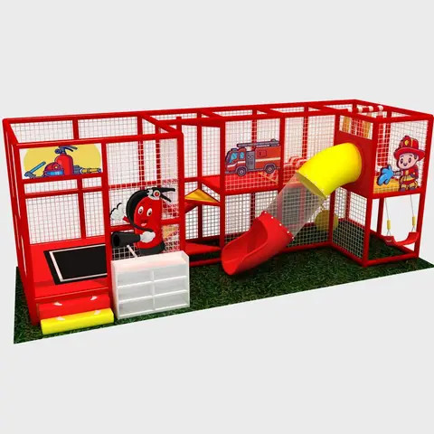 Buy New Design Kids Naughty Castle Kids Soft Play Set Toys Ball Pools Trampoline Park Play Area ...