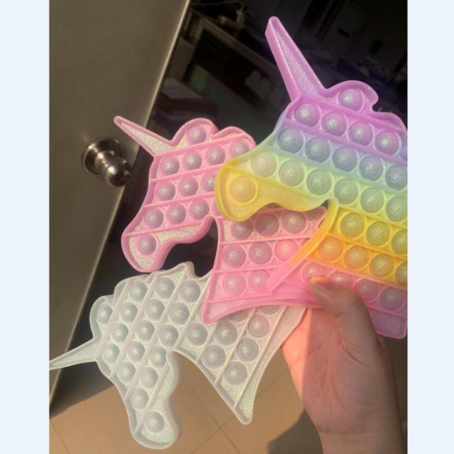 Buy New Glitter Stress Reliever Educational Simple Dimple Desktop ...