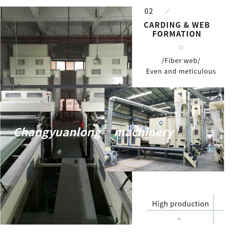 Buy Nonwoven Polyester Wadding Thermal Bonding Machine For Home Textile ...