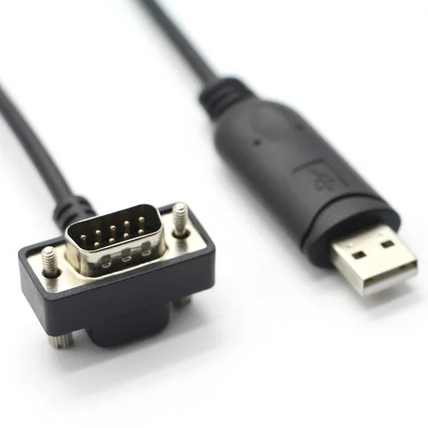 Buy Oem Ftdi Chip Usb A Male To Rs422 Db9 90 Degree Angle Male/female ...