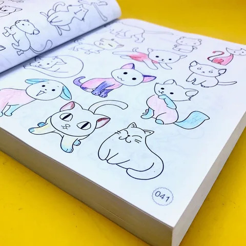 Buy Publish Custom Print Unique Drawing Book With Perfect Binding Tear ...