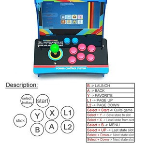 Buy Retro Mini Arcade Machine With 4000 Classic Video Games 1 Player ...