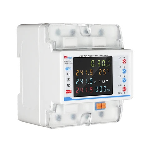 Buy Rmshebei 3-phase 4-wire Graffiti Smart Wifi Mcb Circuit Breaker ...