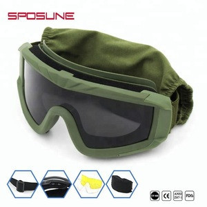 Buy Rx Insert Ballistic Safety Tactical Military Goggles from Guangzhou ...