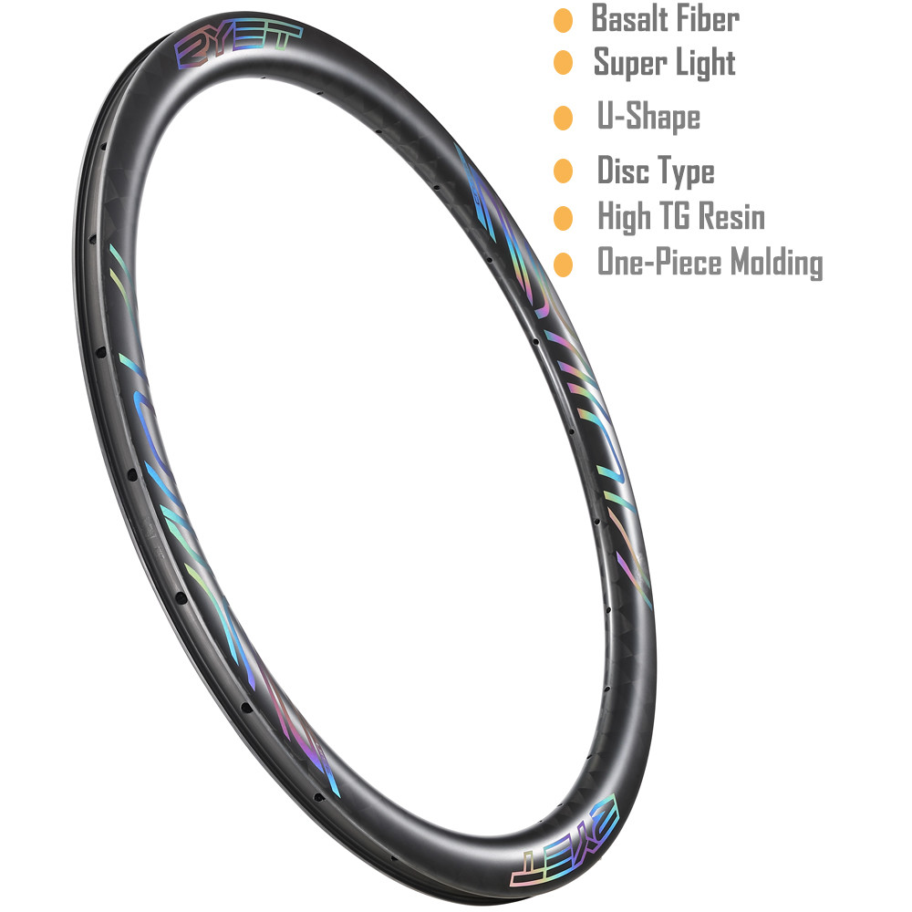 Buy Ryet Super Light Carbon Rim Wheels 40/45/50mm Depth 25mm Width Disc ...