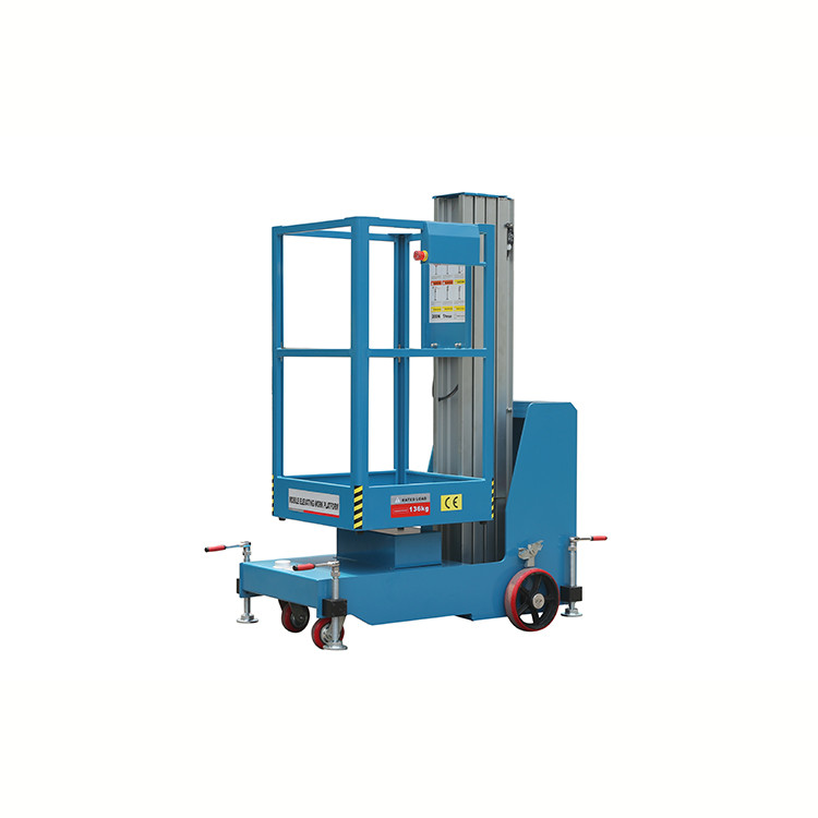 Buy Sale Hydraulic One Man Lift Single Mast Aerial Aluminum Alloy ...