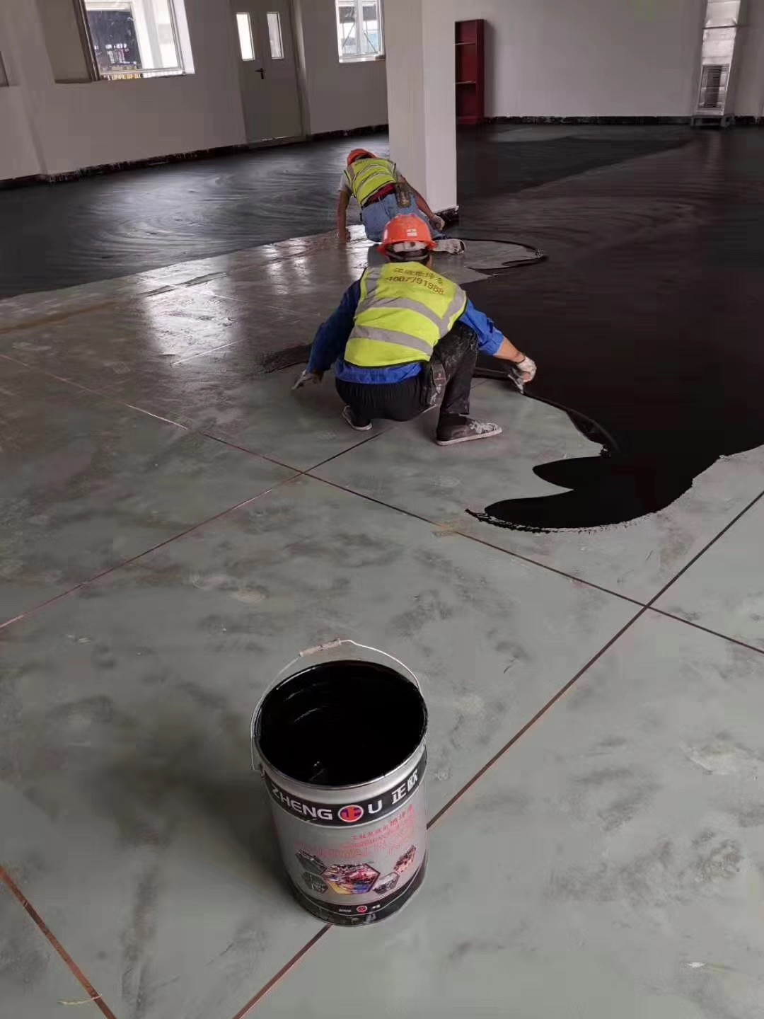 Buy Scratch Resistance Anti-static Paint Self Leveling Epoxy Resin ...
