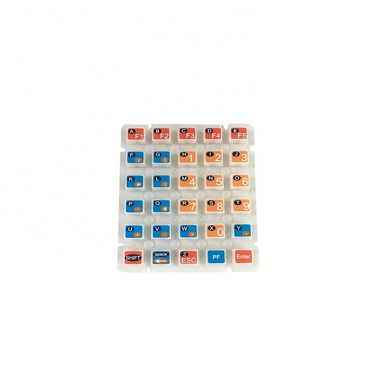 Buy Silicone Rubber Keypad For Tv Remote Control Silicone Numeric ...